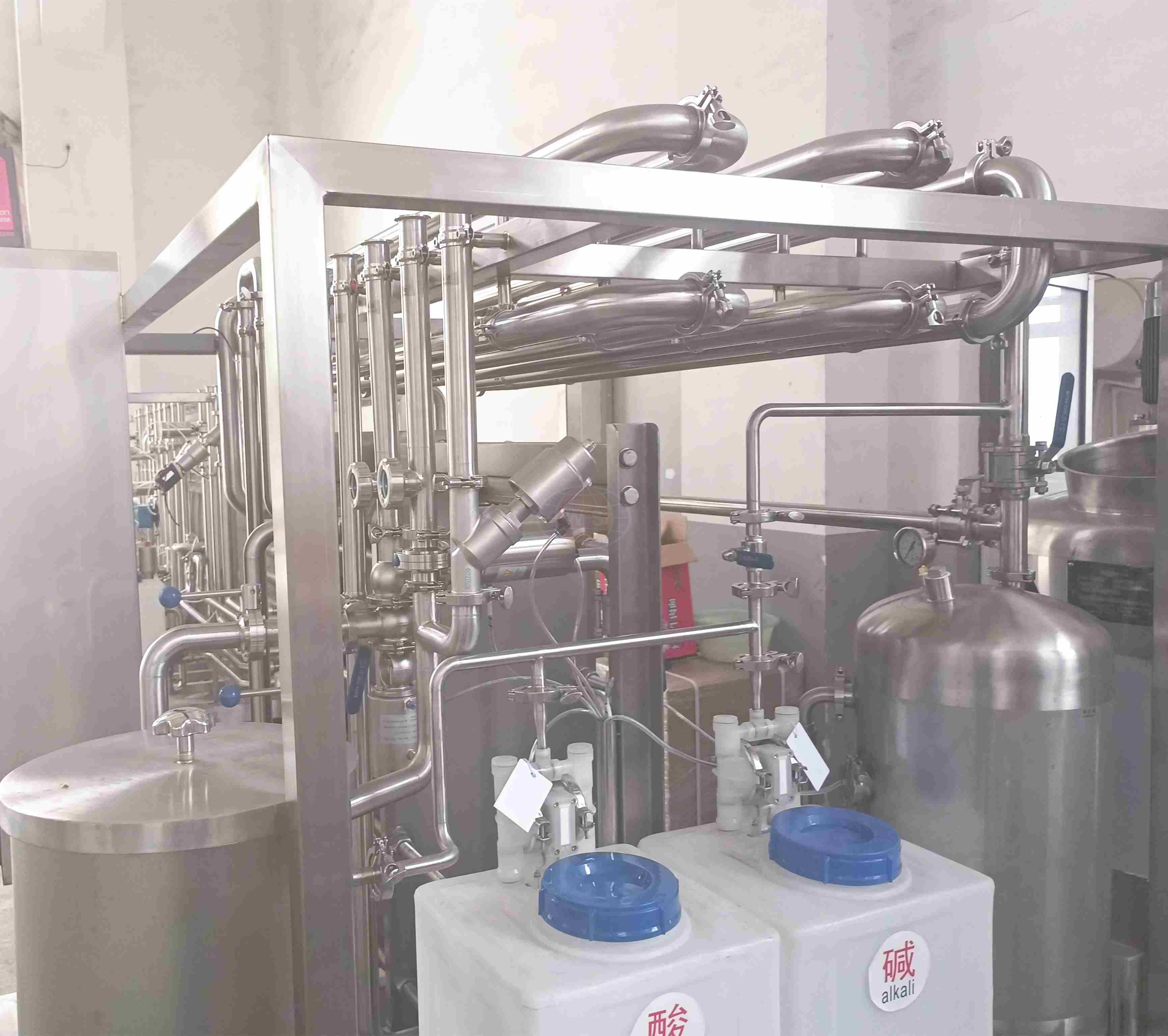 Milk And Juice Plate Pasteurization Machine - Buy automatic milk pasteurizer, automatic juice ...